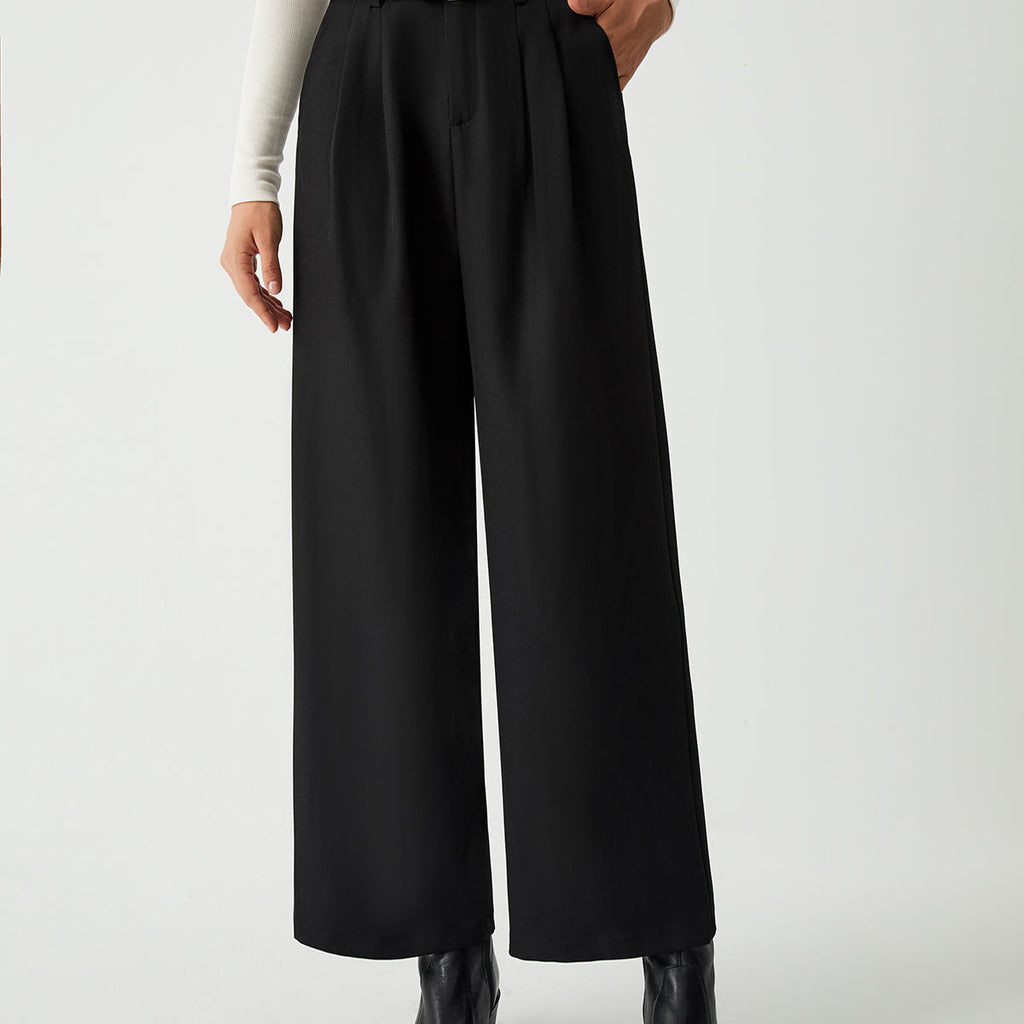 Essential Wide Leg Culotte Pants – Obzuu