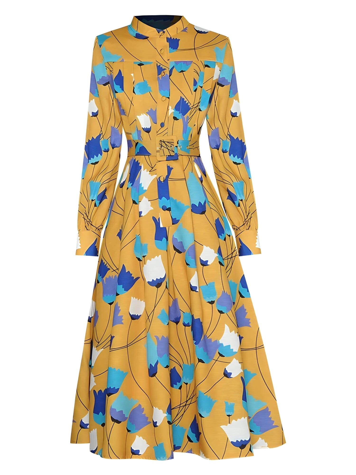 The Lilly Long Sleeve Ruched Dress – OBZUU